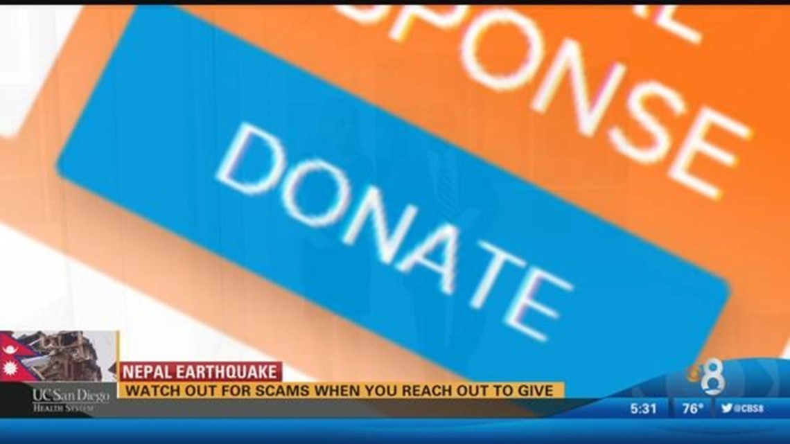 FBI: Beware of disaster relief scams | cbs8.com