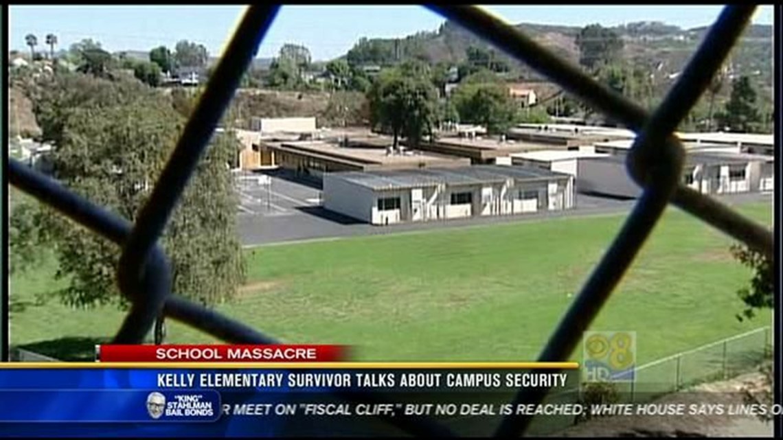 Kelly Elementary survivor talks about campus security | cbs8.com