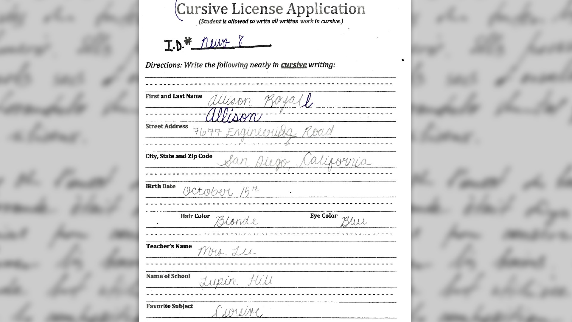 The cursive comeback: Should California elementary schools teach ...