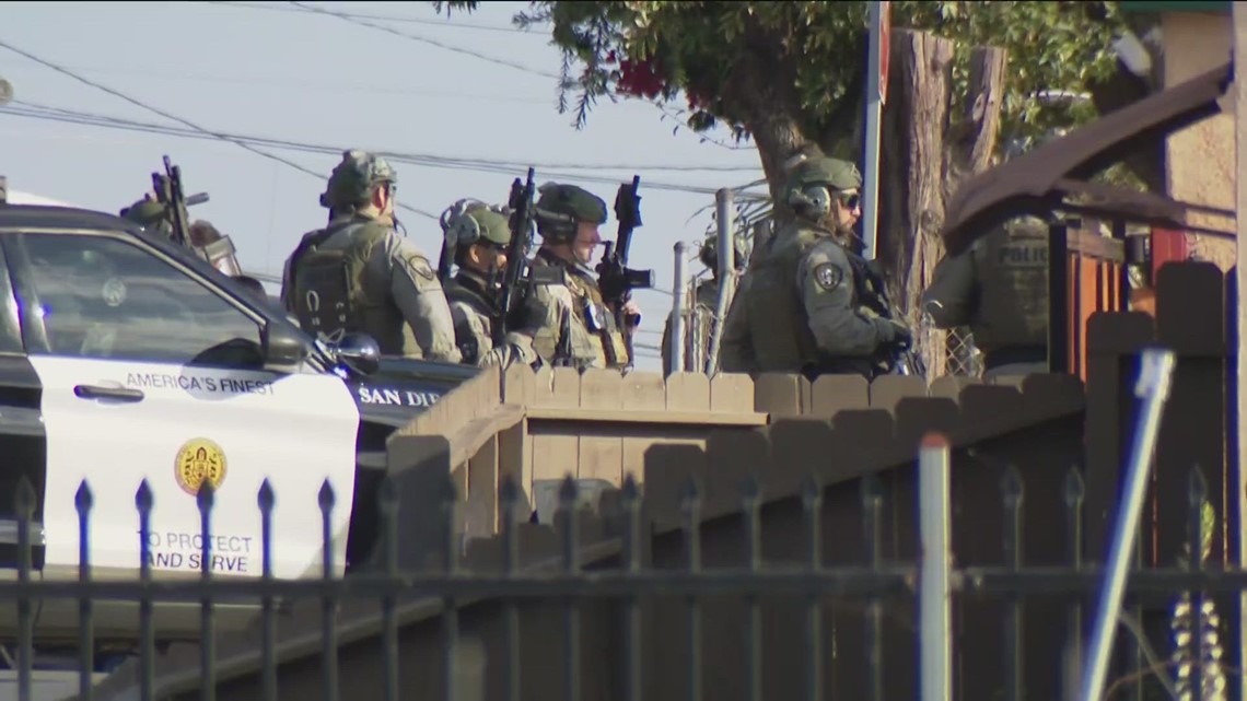 Search for gunman who shot San Diego police officer continues | cbs8.com