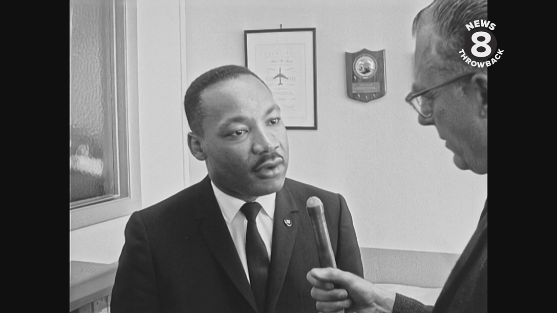 Interview with Martin Luther King Jr. during San Diego trip to garner ...