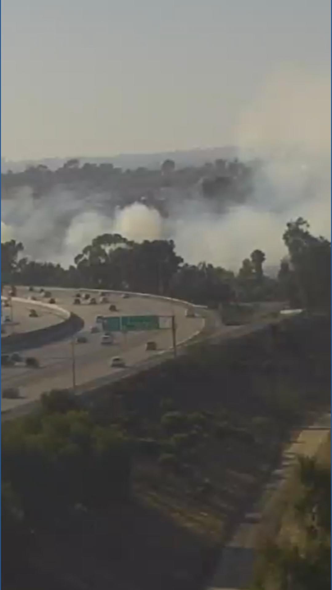 Brush fire, smoke, flames, any evacuations, map in Chula Vista | cbs8.com