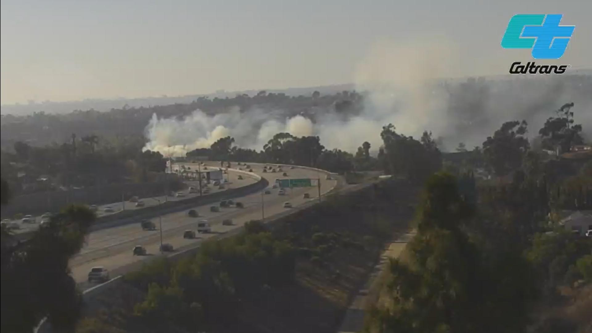 Brush fire, smoke, flames, any evacuations, map in Chula Vista | cbs8.com