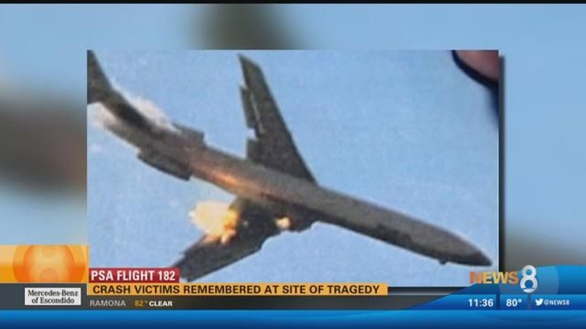 Crash victims remembered at site of PSA Flight 182 tragedy | cbs8.com