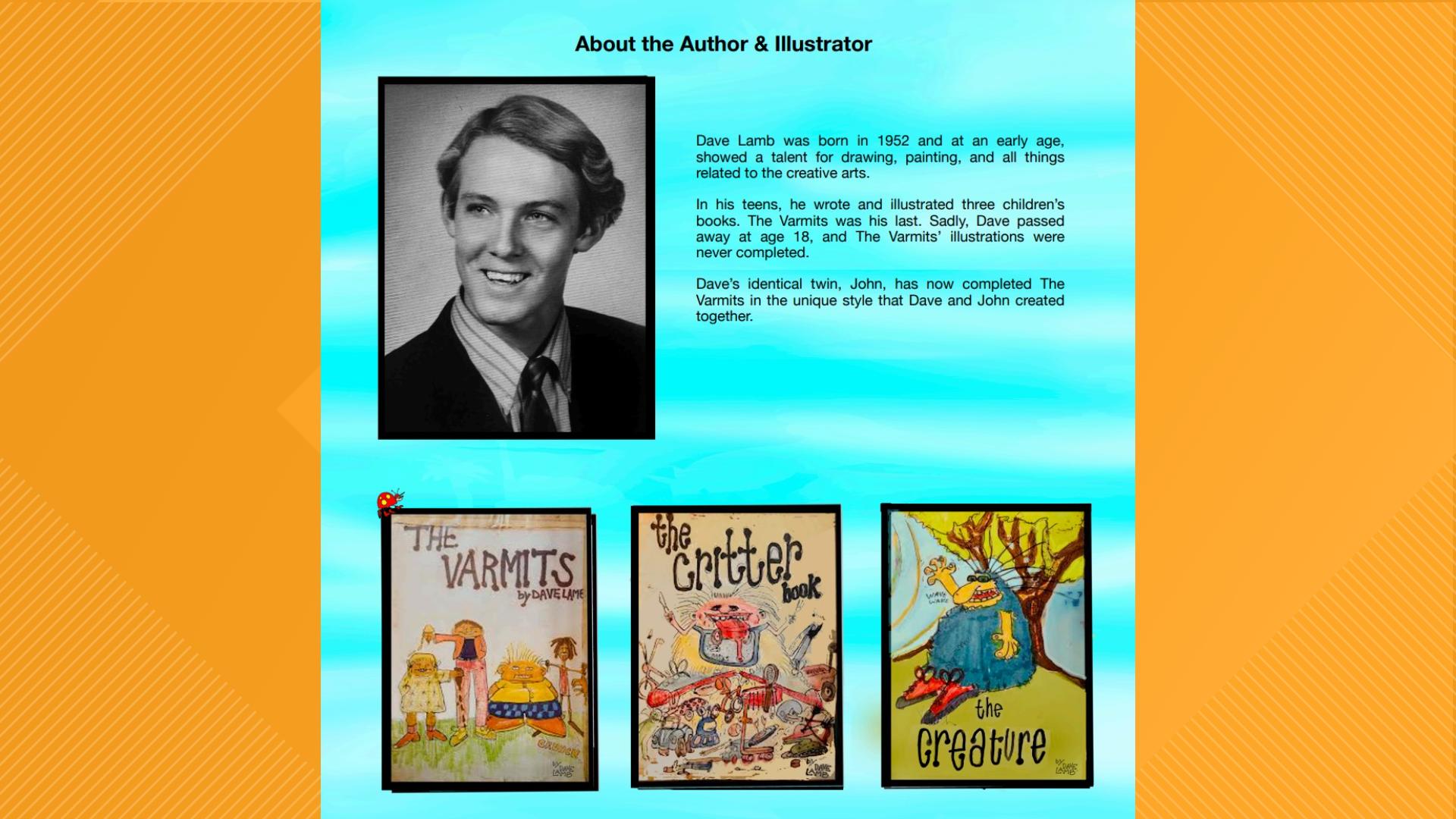 'Identical Twin' finishes brother's Children's Book 53 years later ...