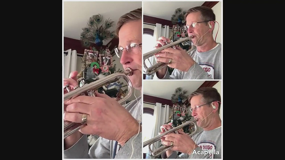 Christmas Lights in Coronado -with music - Ken Fitzgerald | cbs8.com