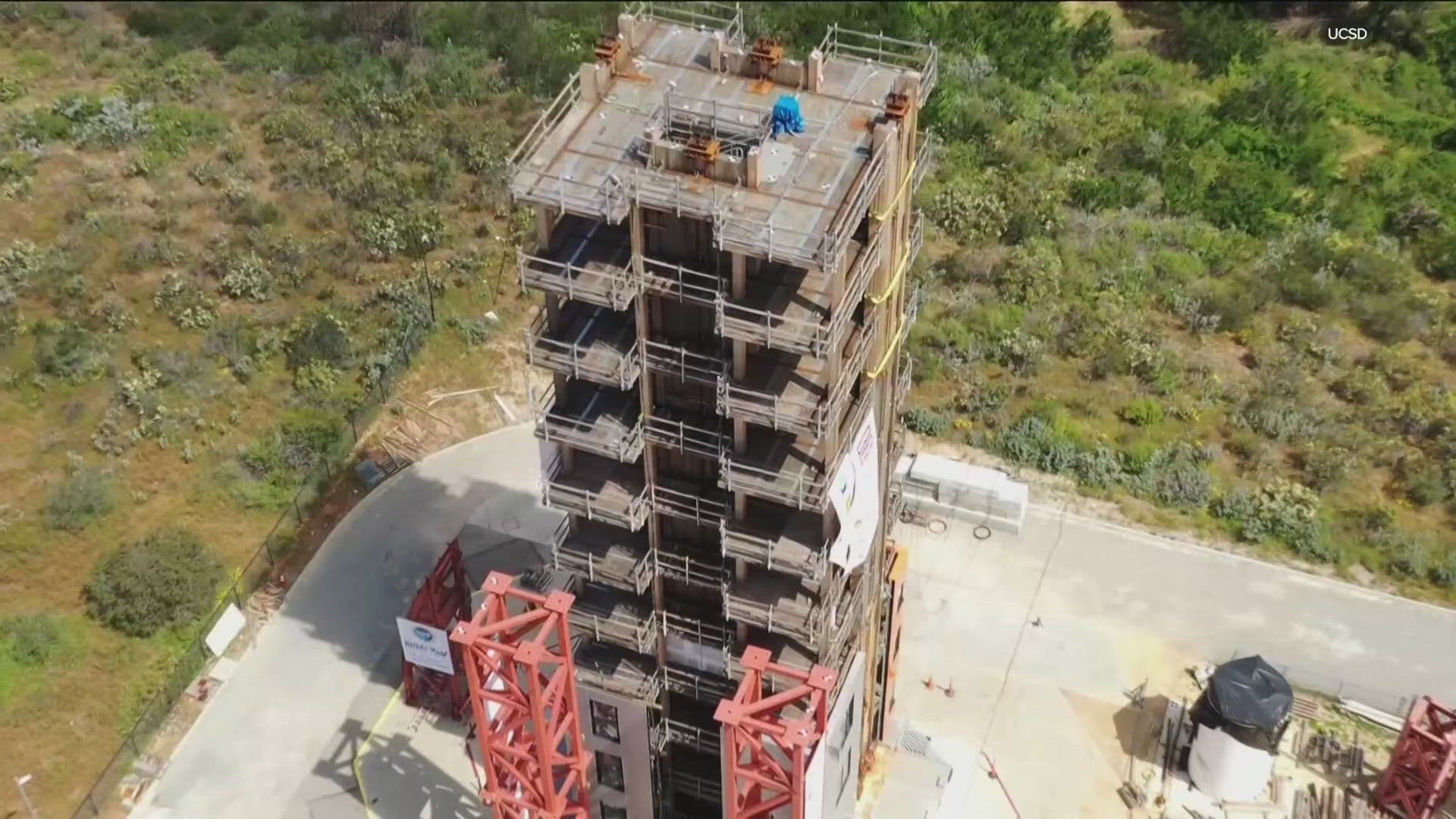 UCSD shake table tests tallest quake-resistant building | cbs8.com