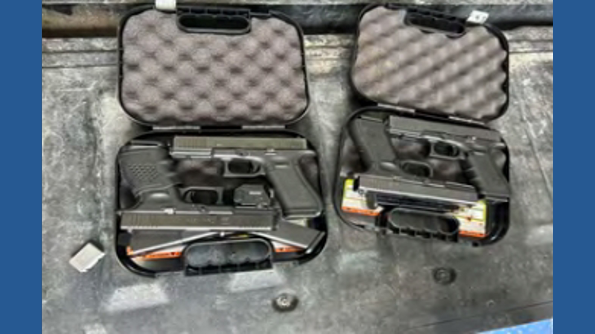 Driver arrested, firearms seized in joint operation at US-Mexico border ...