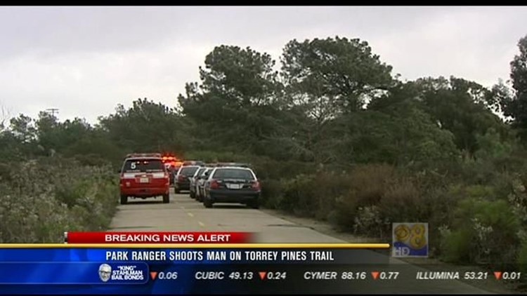 Park ranger shoots man at Torrey Pines State Park | cbs8.com