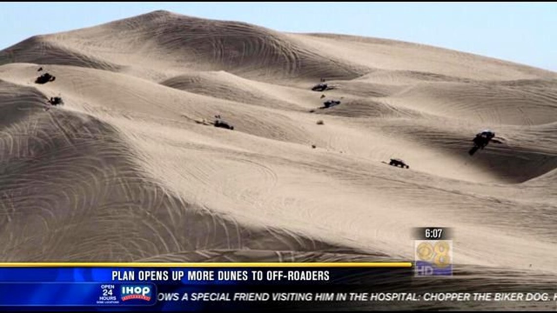 Plan opens up more dunes to off-roaders | cbs8.com