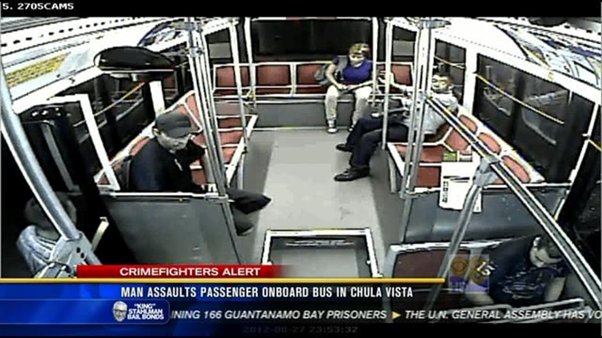 Police need help identifying man in bus assault | cbs8.com