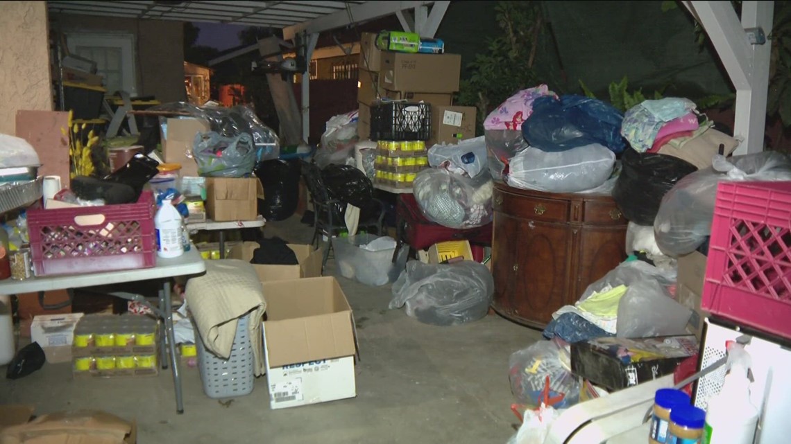 Shelltown woman accepting donations for flood victims | cbs8.com