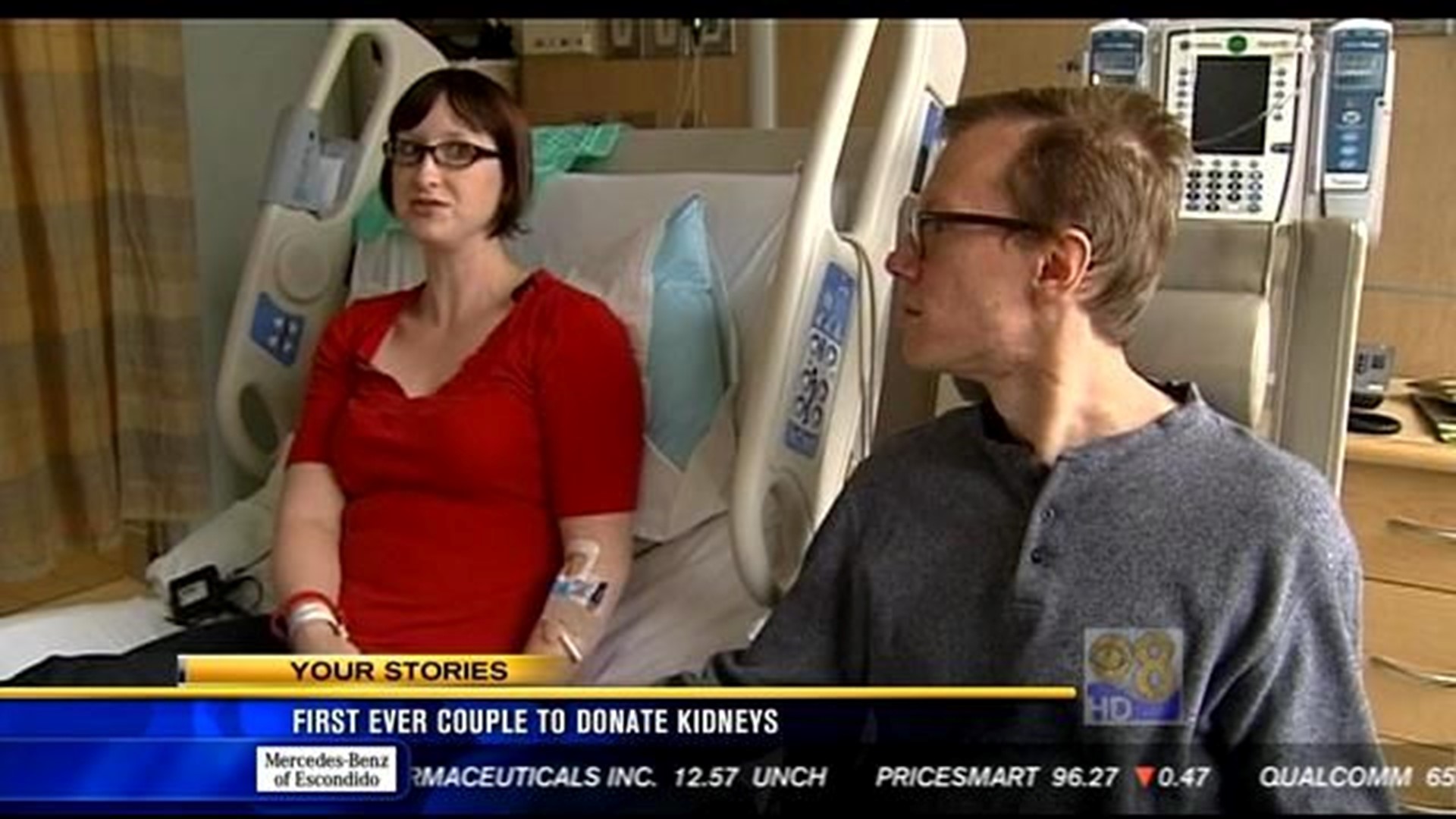 First couple ever to donate kidneys hails from San Diego | cbs8.com