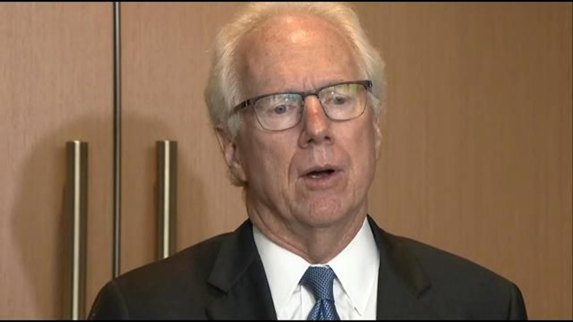 Defense Attorney Paul Pfingst speaks outside courtroom | cbs8.com