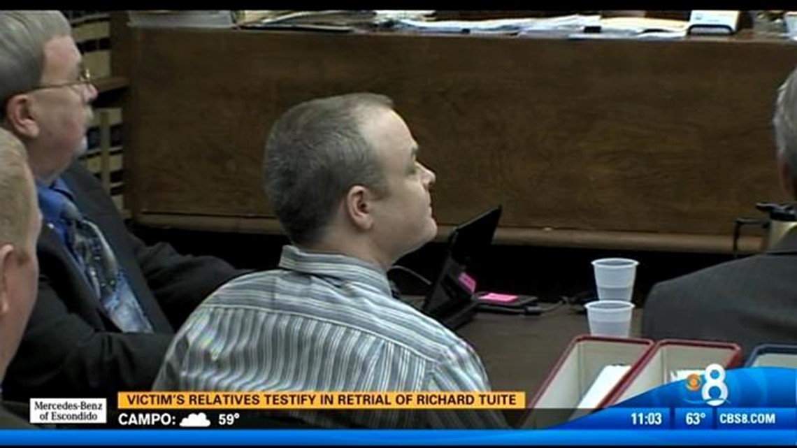 Victim's relatives testify in retrial of Richard Tuite | cbs8.com