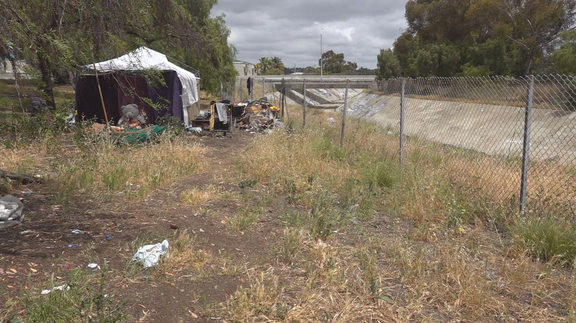 Logan Heights neighbor concerned about homeless encampment | cbs8.com