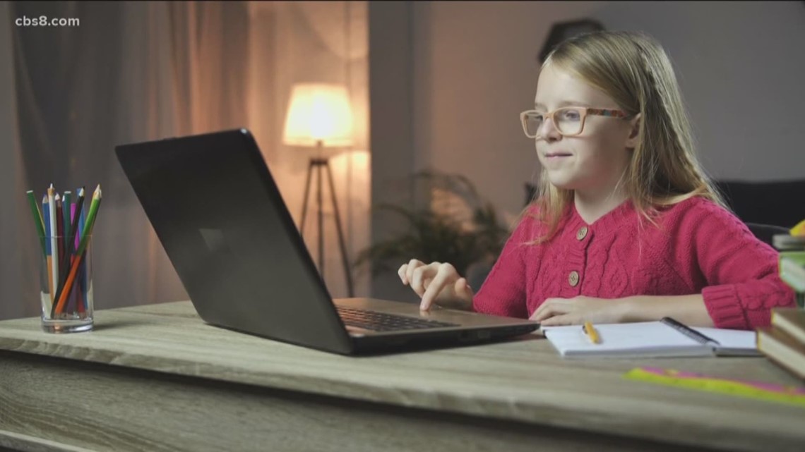 San Diego school districts roll out distance learning | cbs8.com