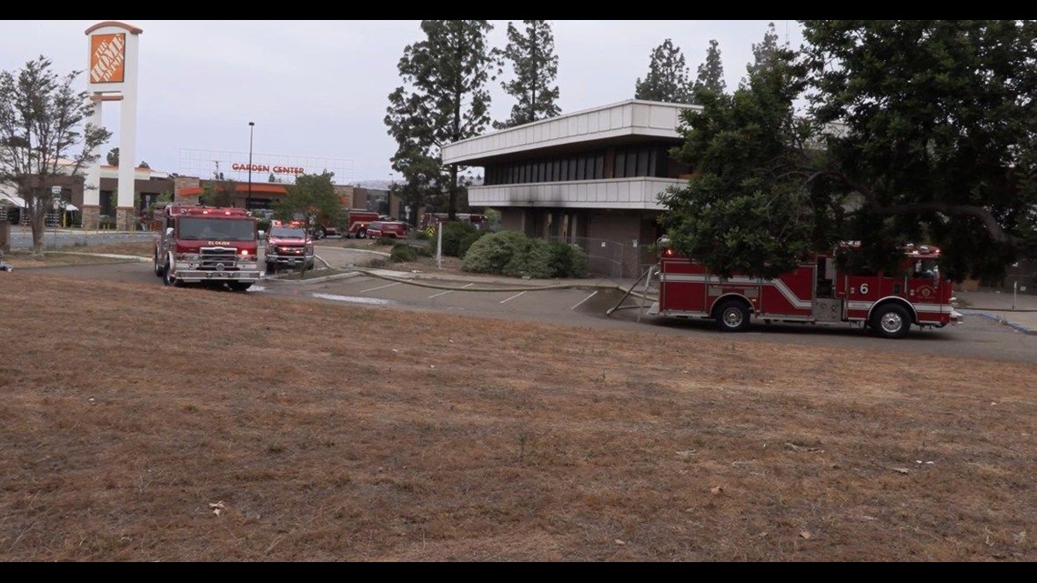 Firefighters respond to several fires linked to homeless | cbs8.com