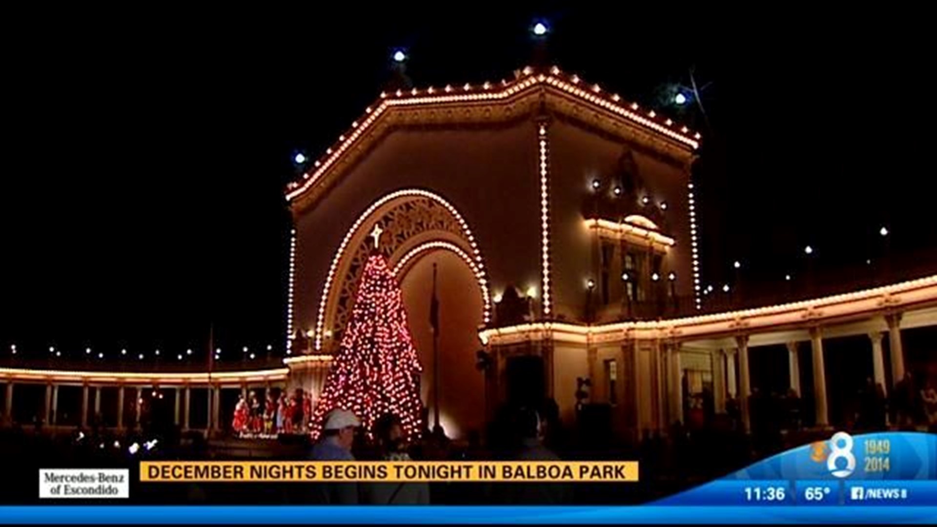 December Nights begins Friday in Balboa Park | cbs8.com