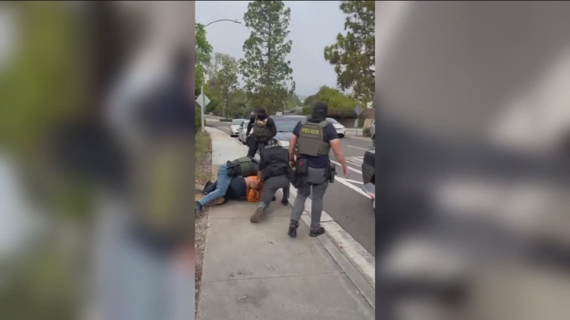 ICE arrests landscapers in violent Encinitas confrontation | cbs8.com
