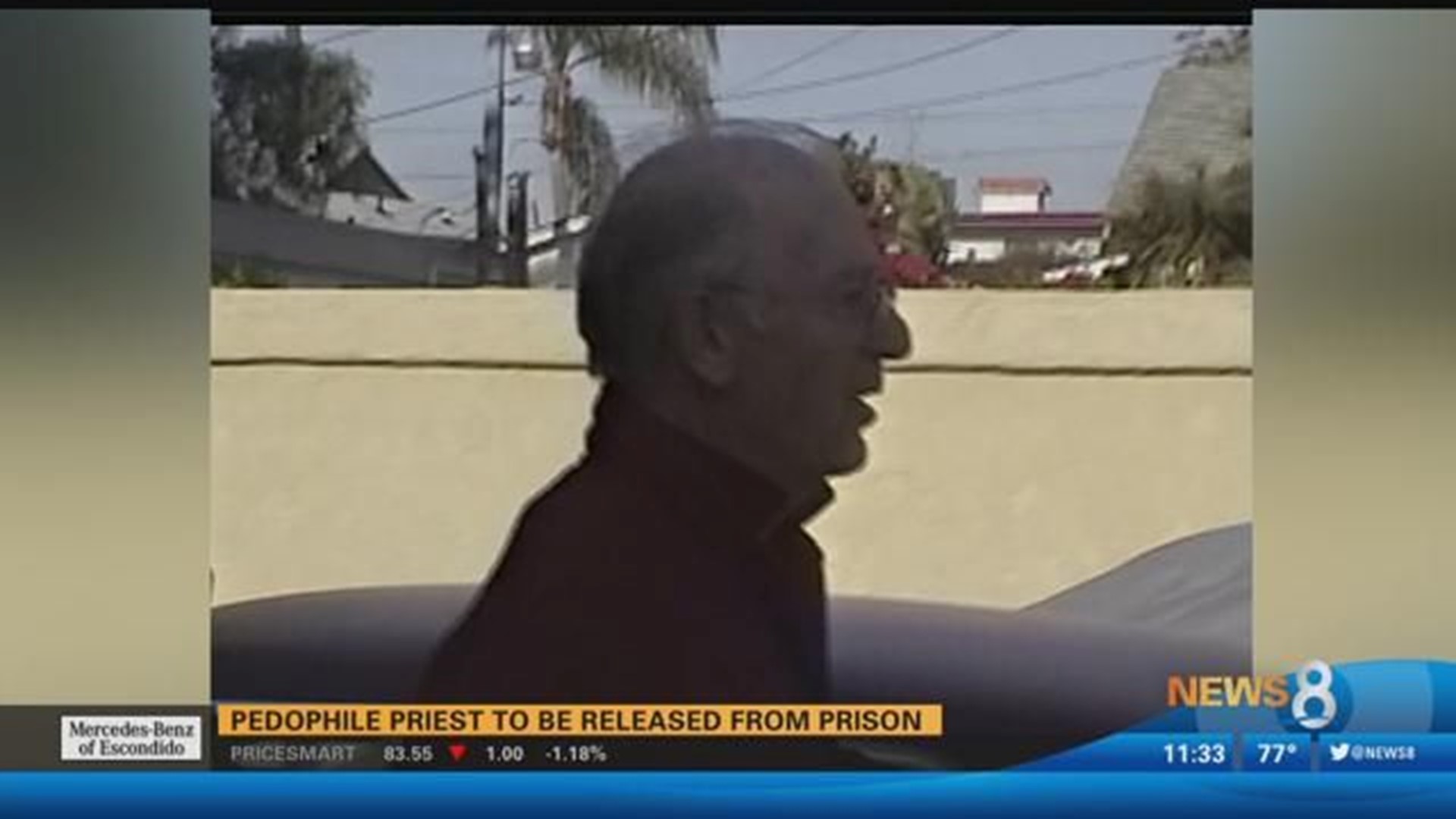 Pedophile priest arrested in San Diego in 2002 to be released | cbs8.com