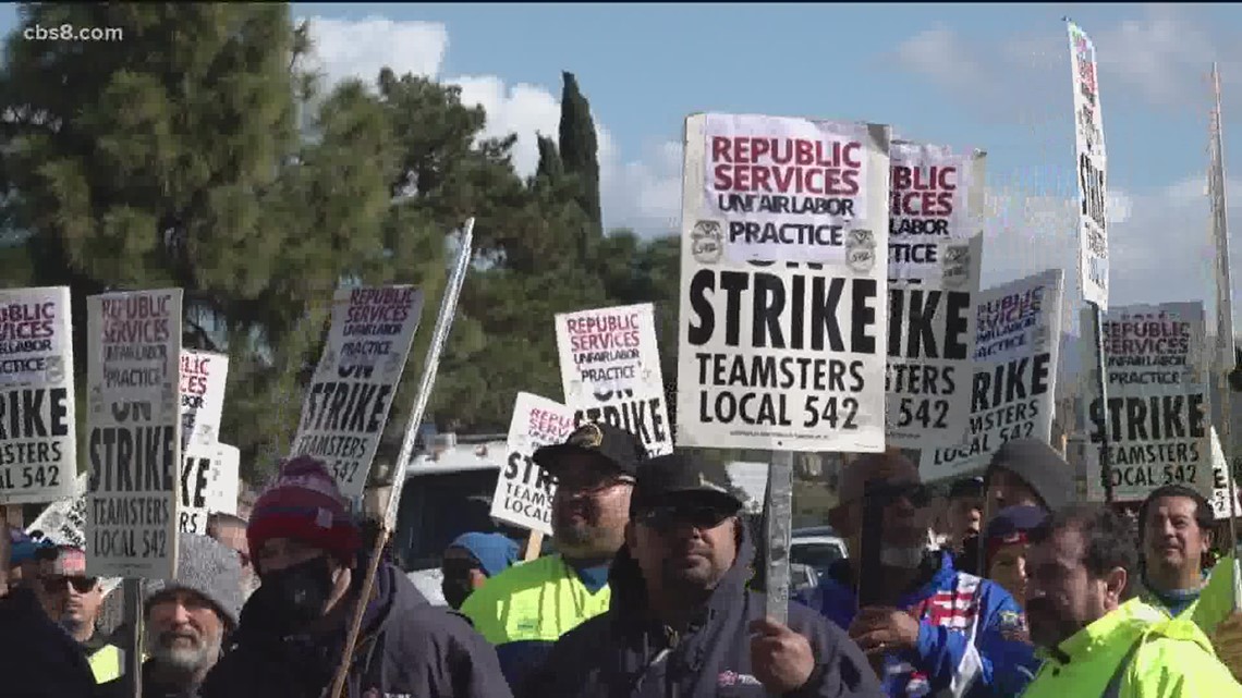 Negotiations resume between Republic Services and sanitation workers as ...