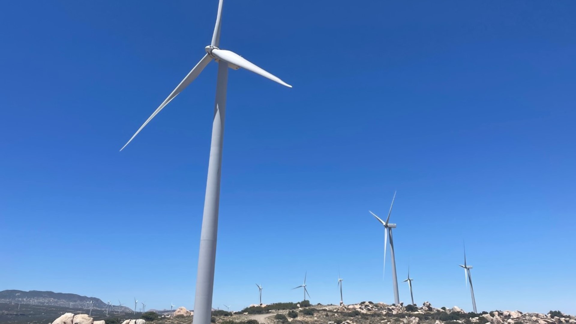 Inside a wind farm producing renewable energy for SD County | cbs8.com