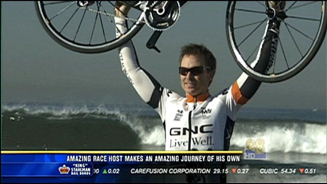 'Amazing Race' host makes an amazing journey of his own | cbs8.com