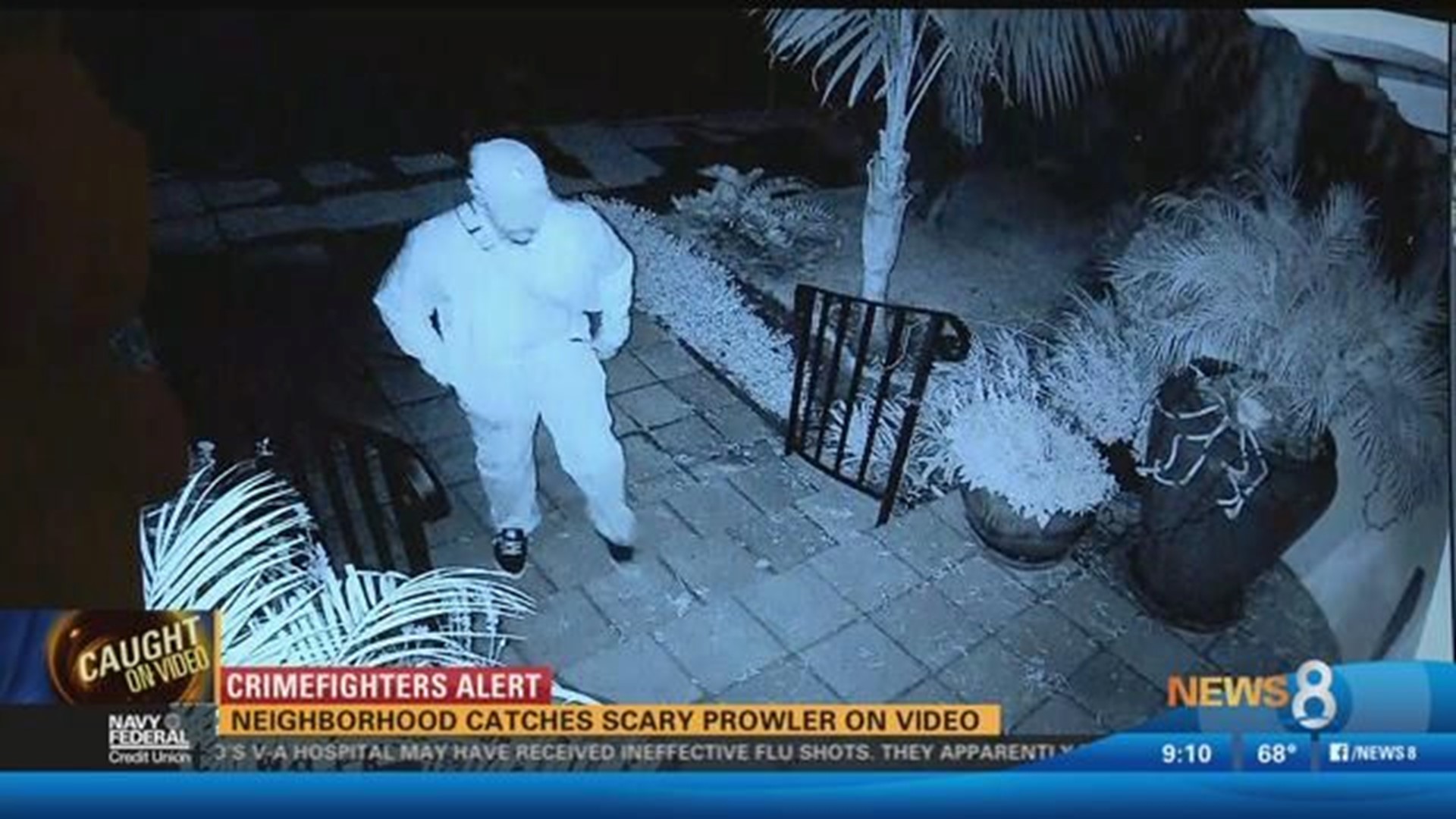 Loma Portal: Neighborhood catches scary prowler on video | cbs8.com