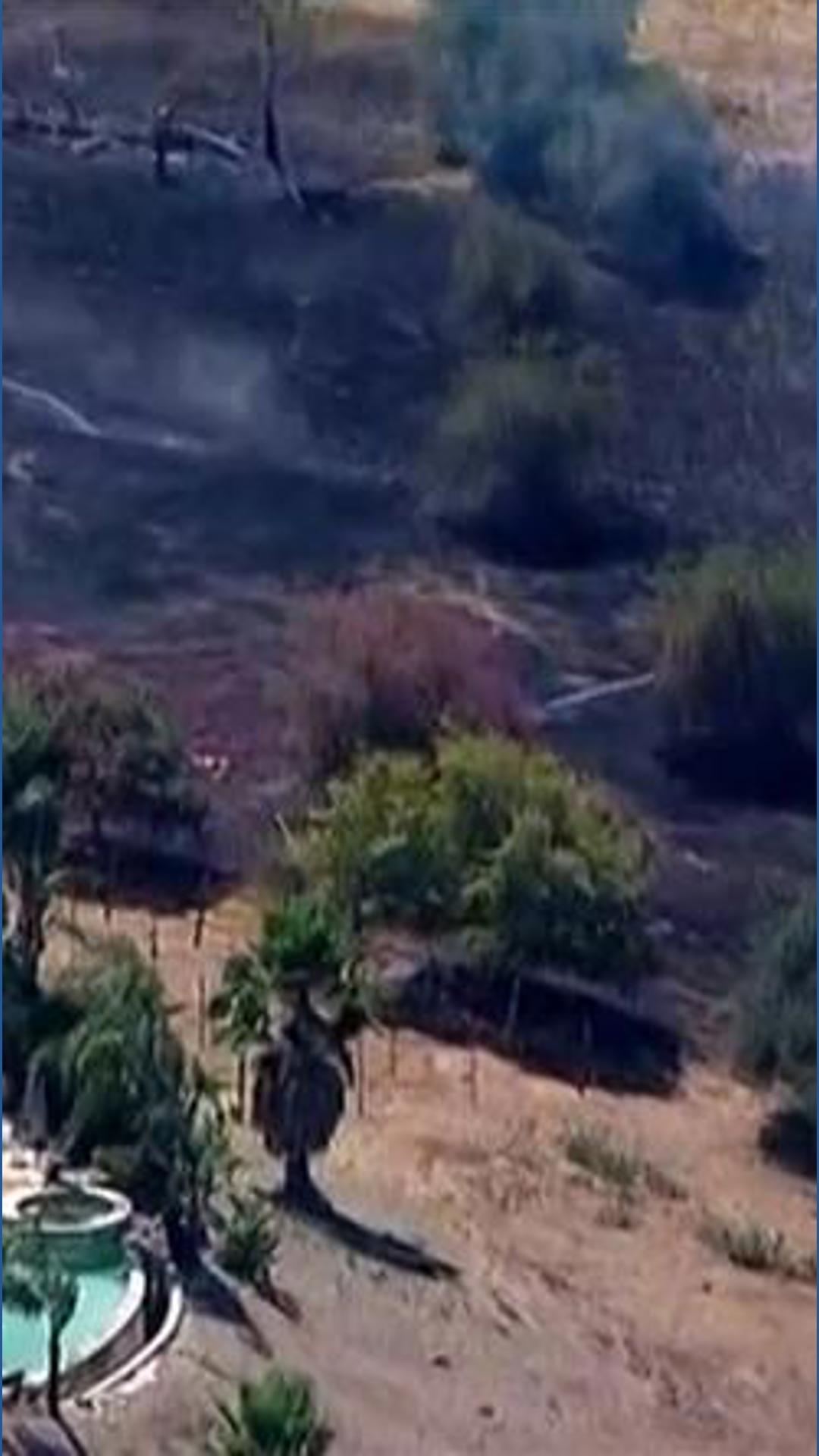 Brush fire, smoke, flames, any evacuations, map in Escondido | cbs8.com