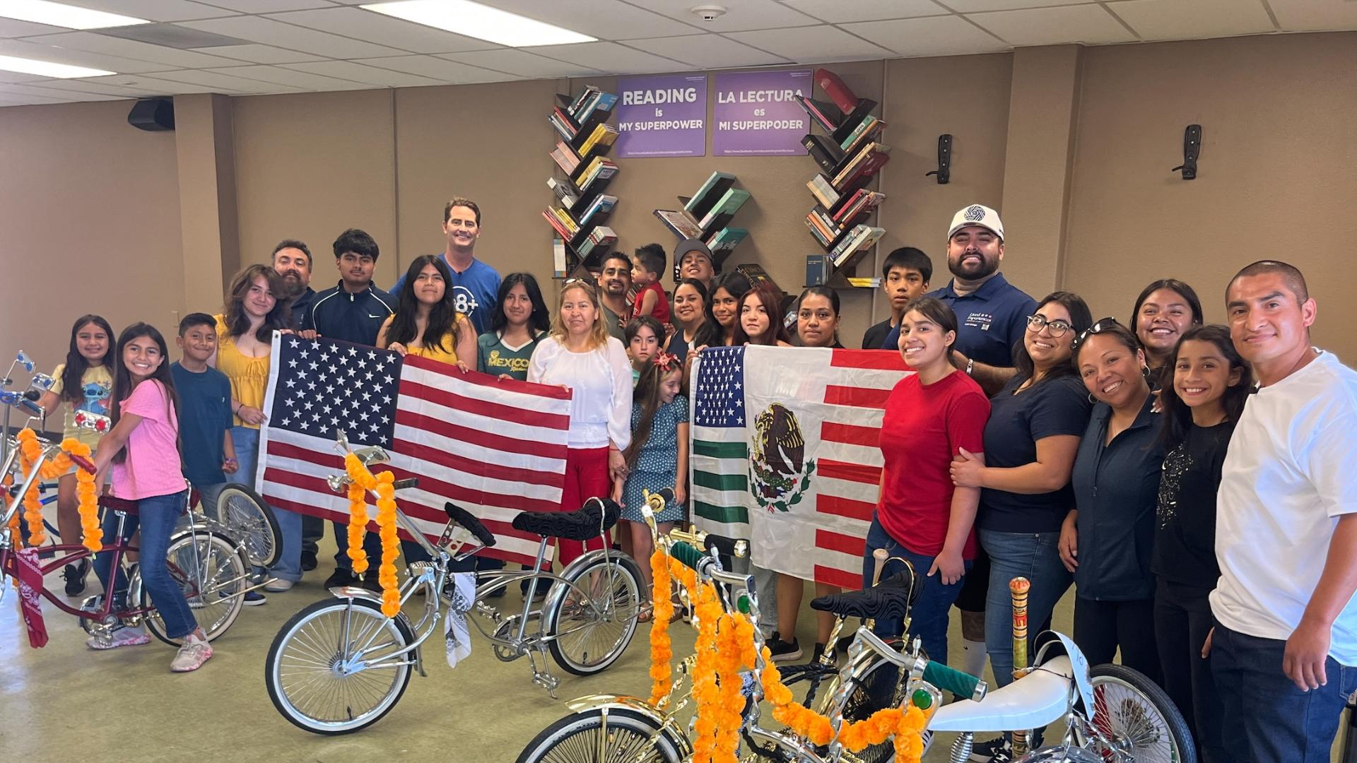 Oceanside father transforms community with lowrider bikes | cbs8.com