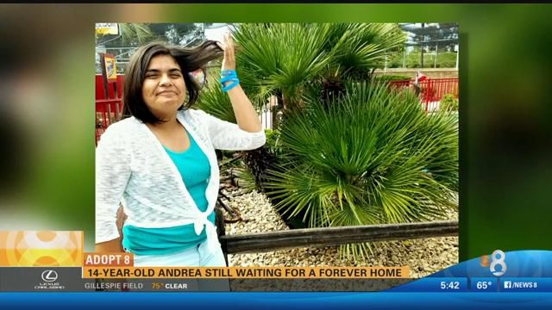14-year-old Andrea still waiting for a forever home | cbs8.com