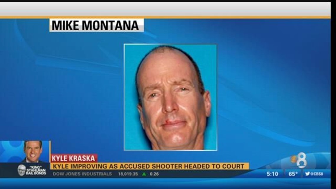 Kyle Kraska improving as accused shooter headed to court | cbs8.com