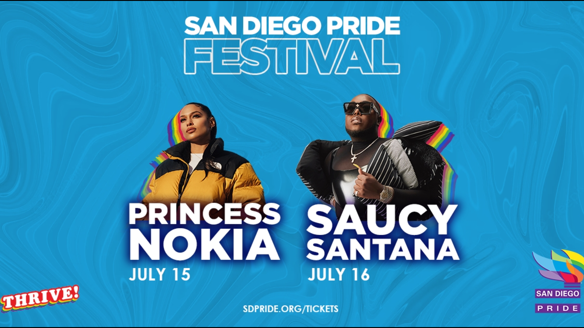 Princess Nokia, Saucy Santana to headline 2023 San Diego Pride | cbs8.com