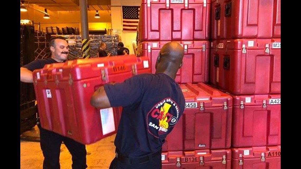 Hurricane Lane: San Diego's California Task Force 8 to deploy 35 ...