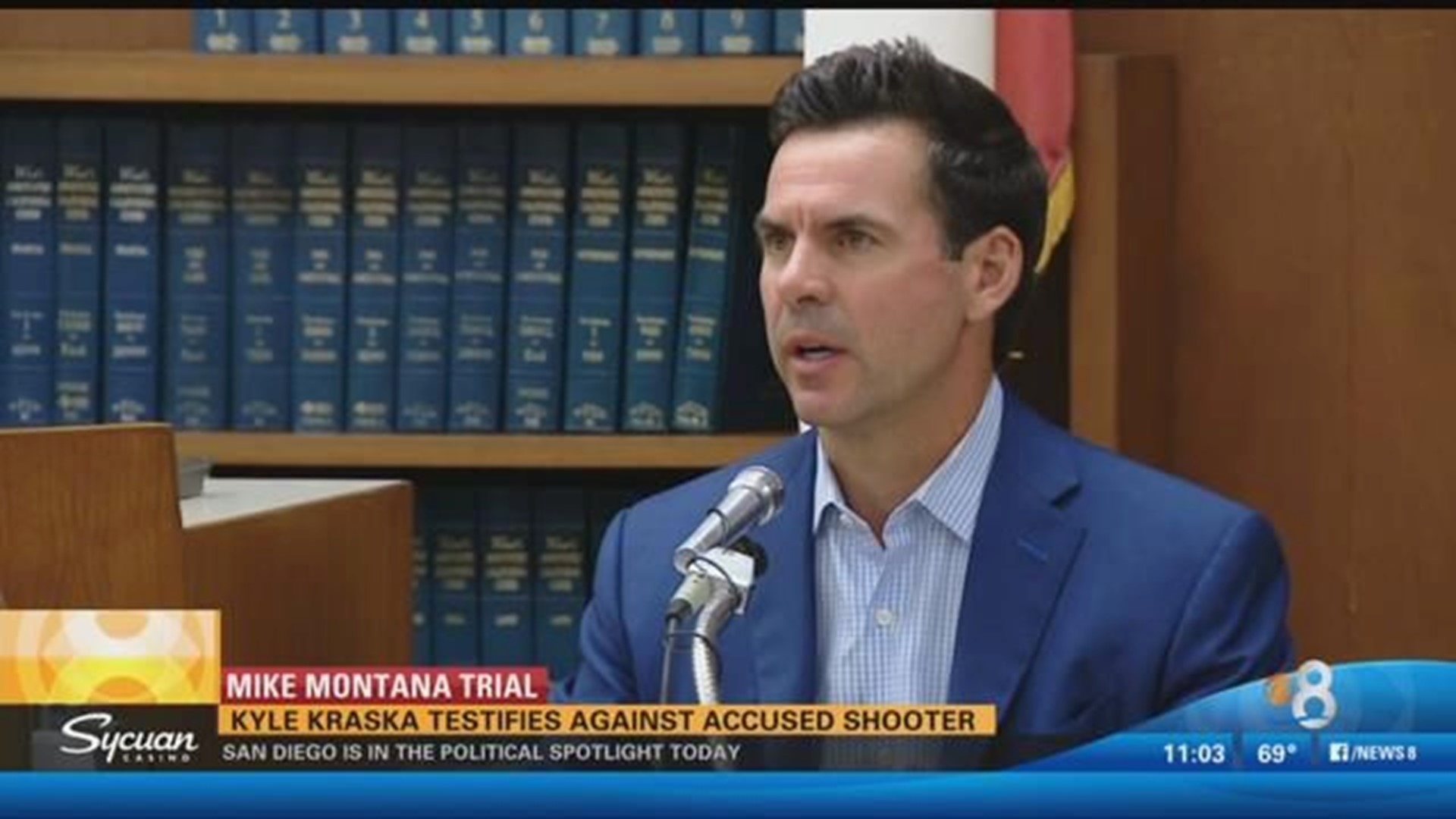 11AM Kyle Kraska testifies against accused shooter | cbs8.com