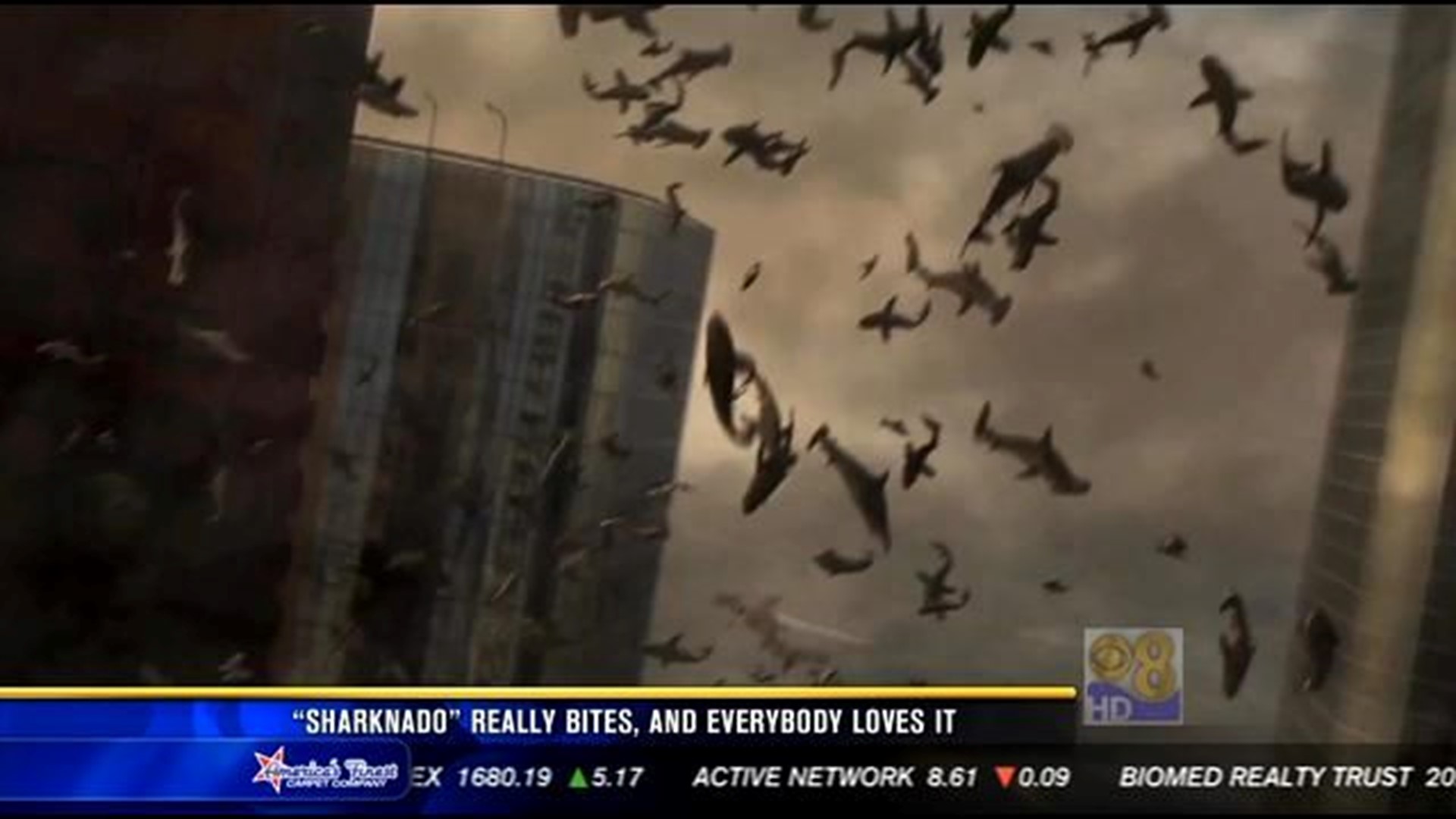 'Sharknado' really bites, and everybody loves it | cbs8.com