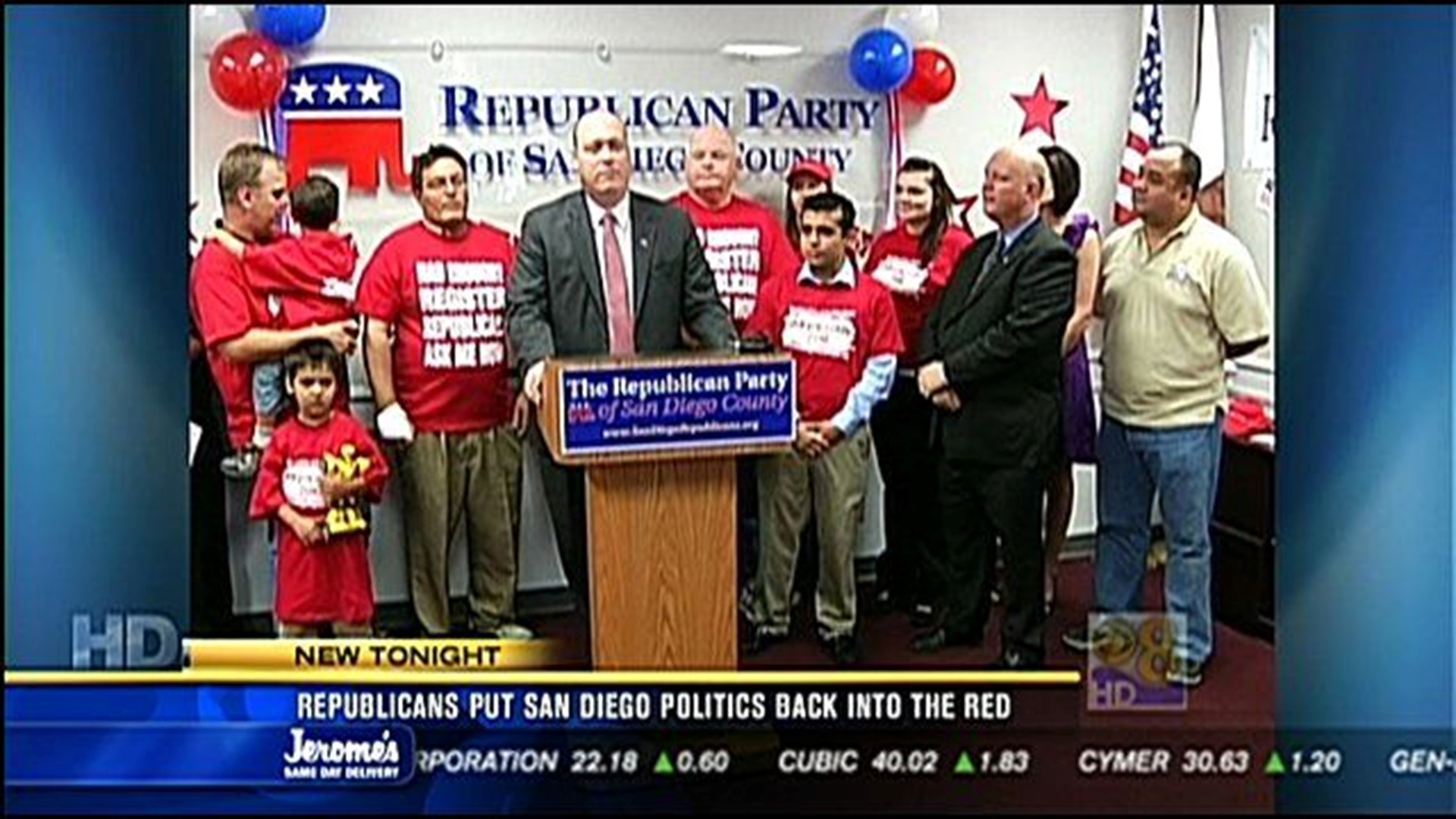 Back in the red: Republicans once again outnumber Democrats in San ...