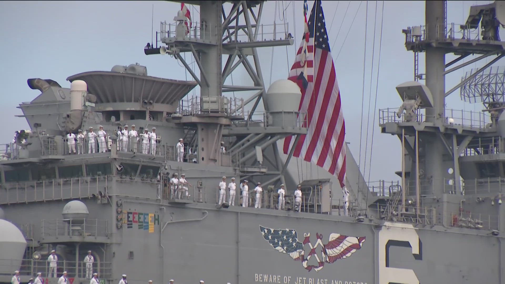 USS America returns from 6-year deployment in Japan | cbs8.com