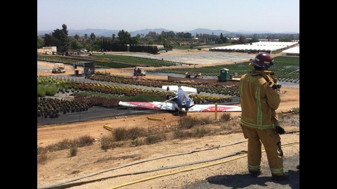Reports: Light plane crash at Fallbrook Community Airport | cbs8.com