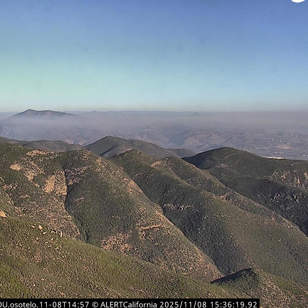 Brush fire, smoke, flames, any evacuations, map in San Diego County ...