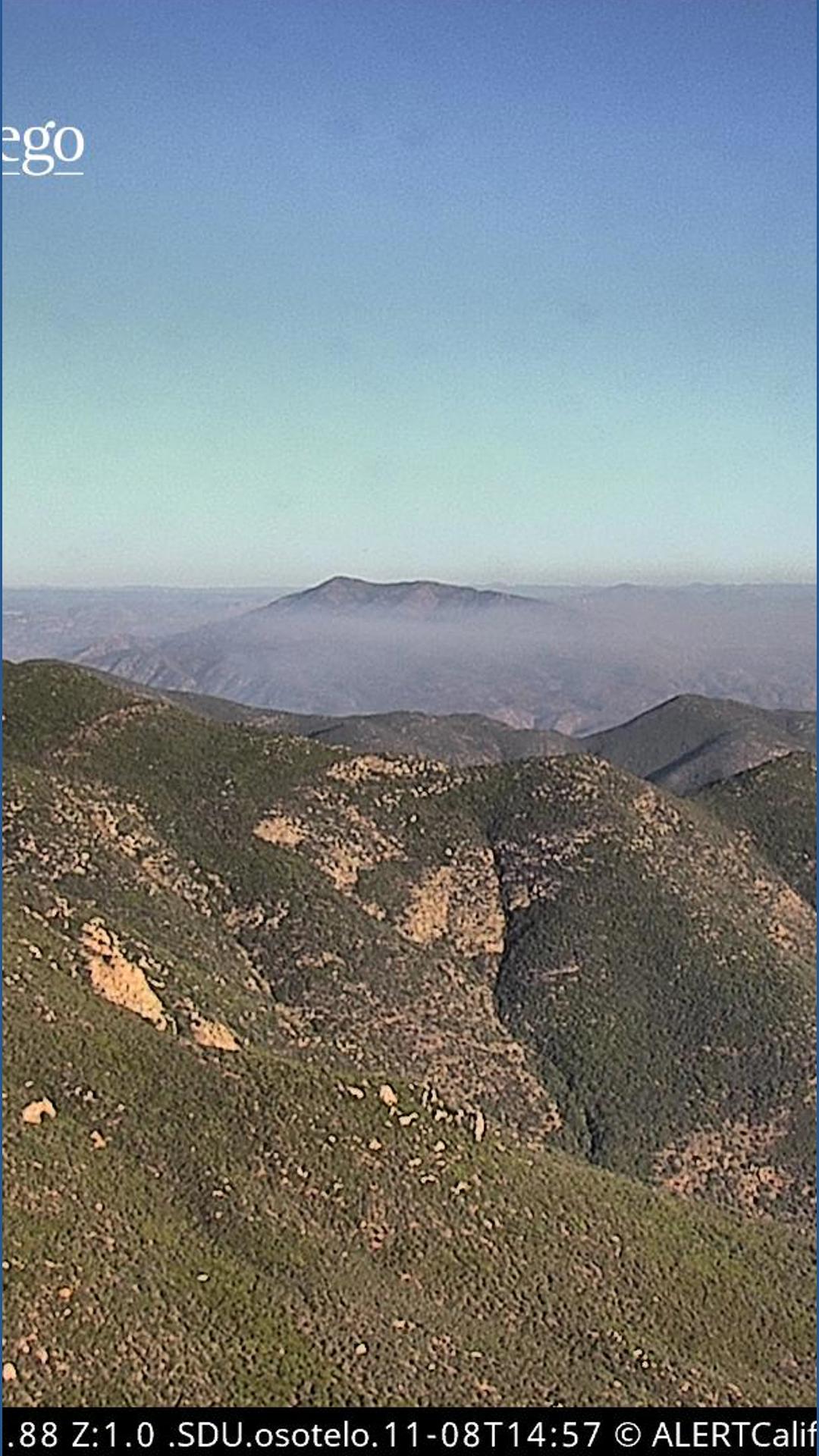 Brush fire, smoke, flames, any evacuations, map in San Diego County ...