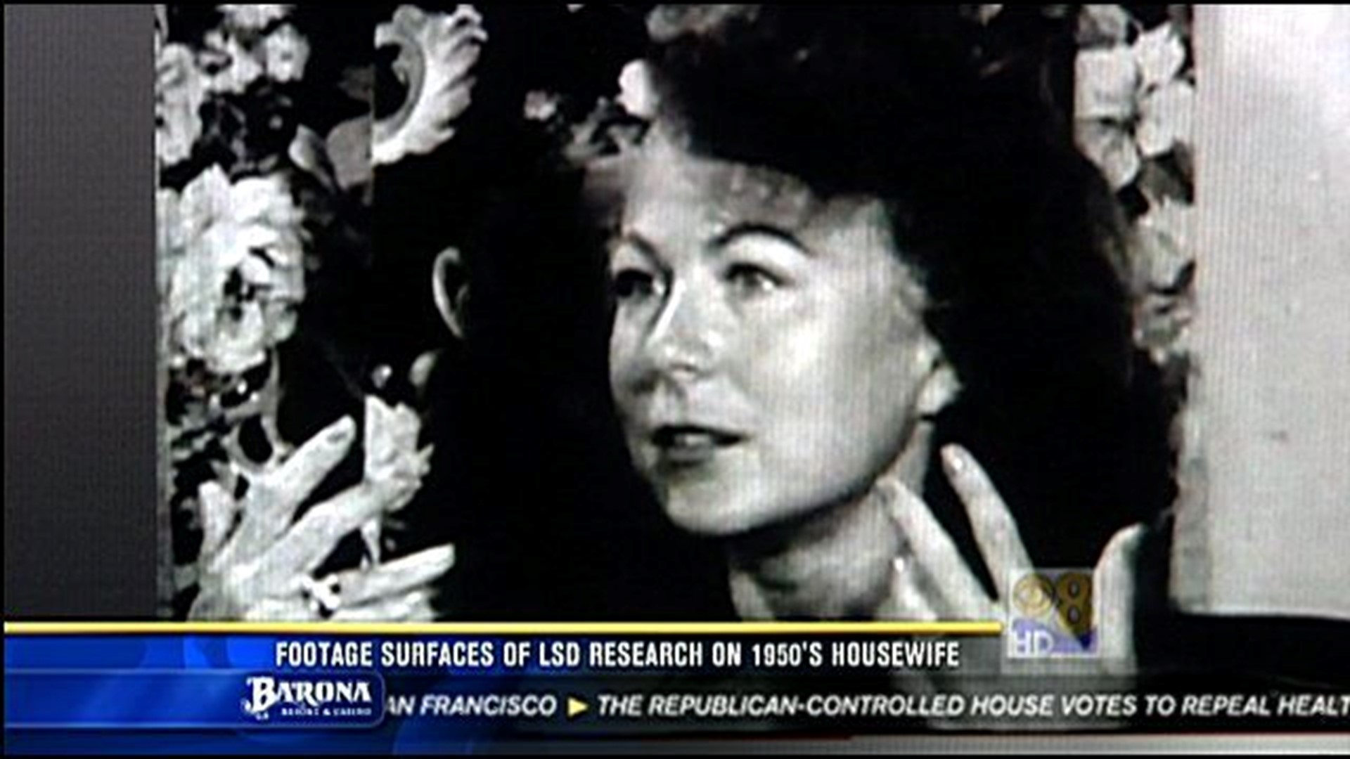 Footage surfaces of LSD research on 1950s housewife | cbs8.com