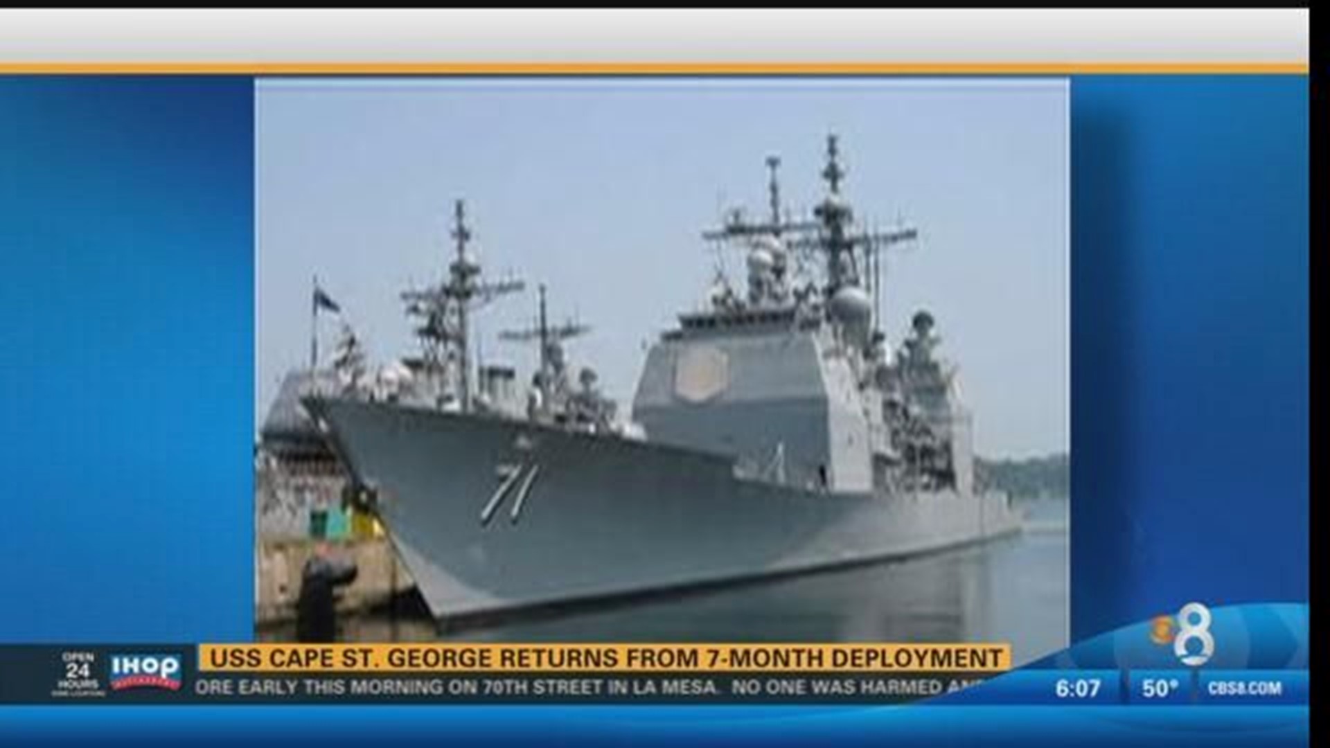 USS Cape St. George returns to San Diego | cbs8.com