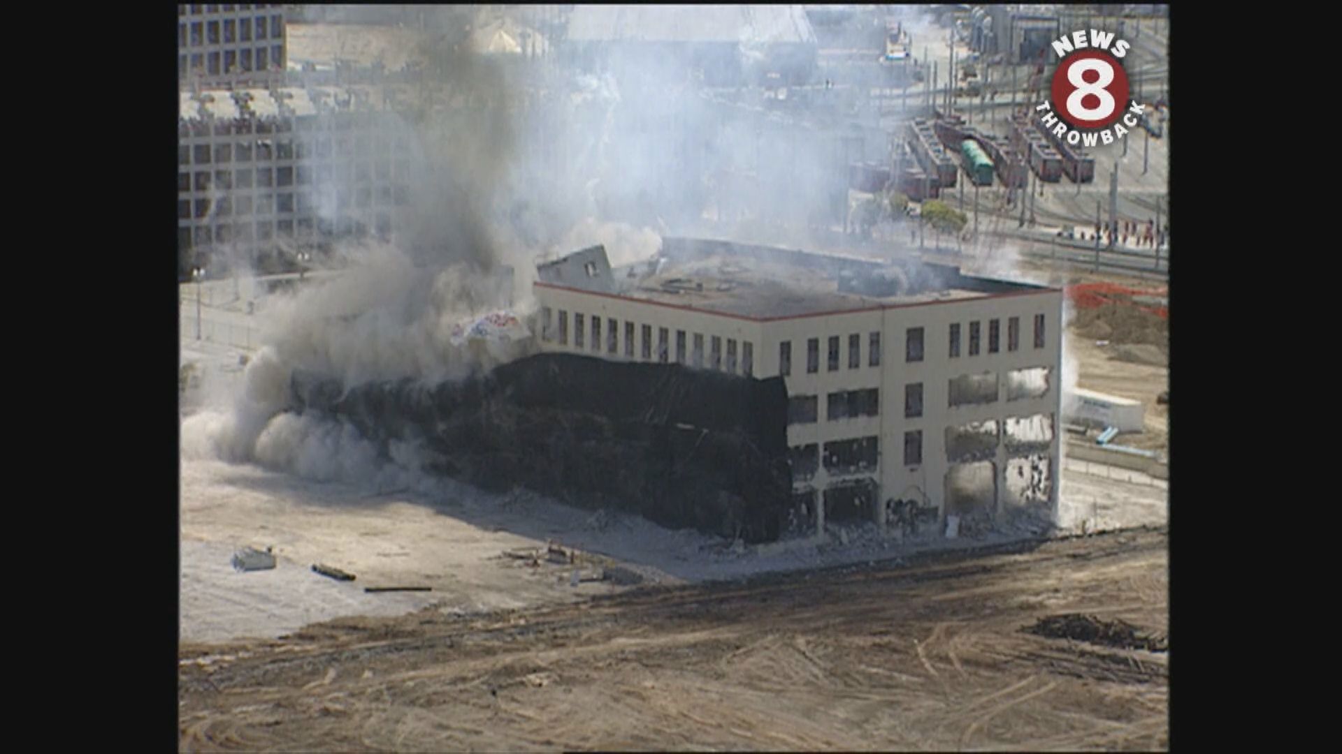 Buildings imploded to make way for San Diego Padres new ballpark in ...