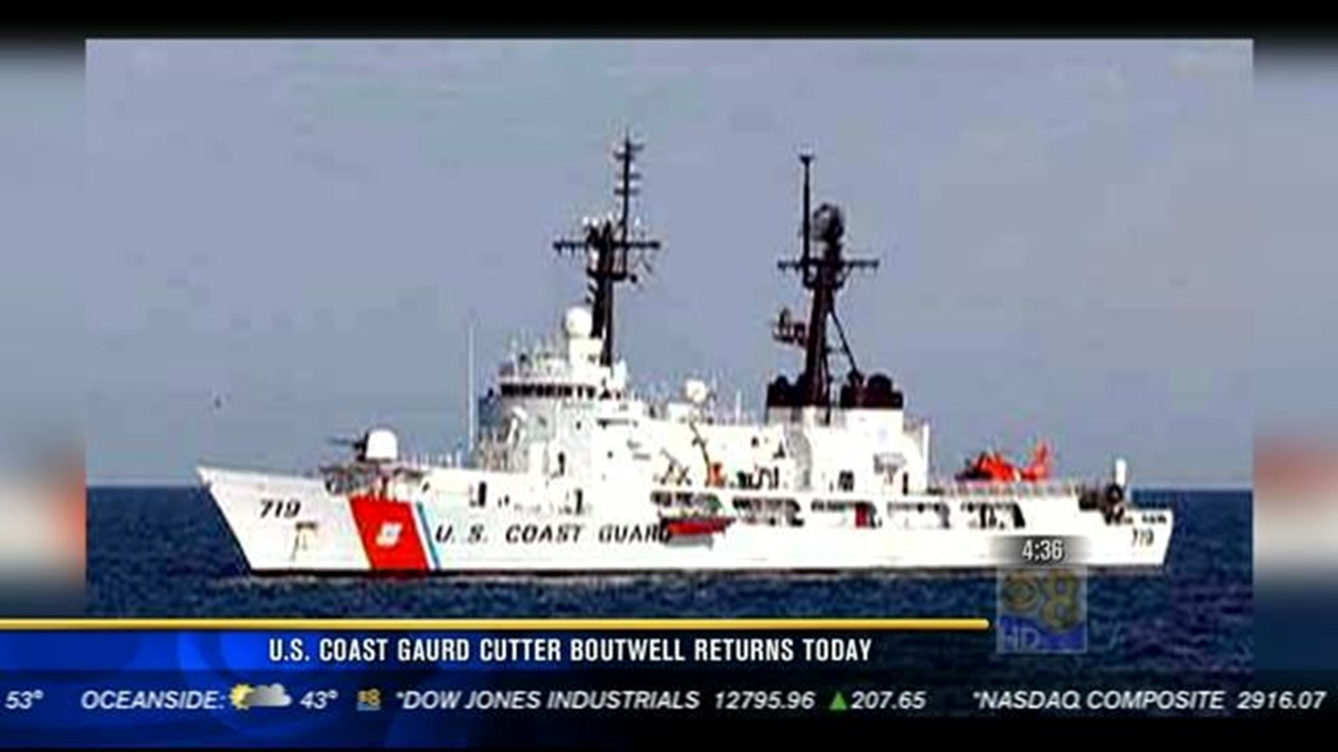U.S. Coast Guard cutter Boutwell returns to San Diego | cbs8.com