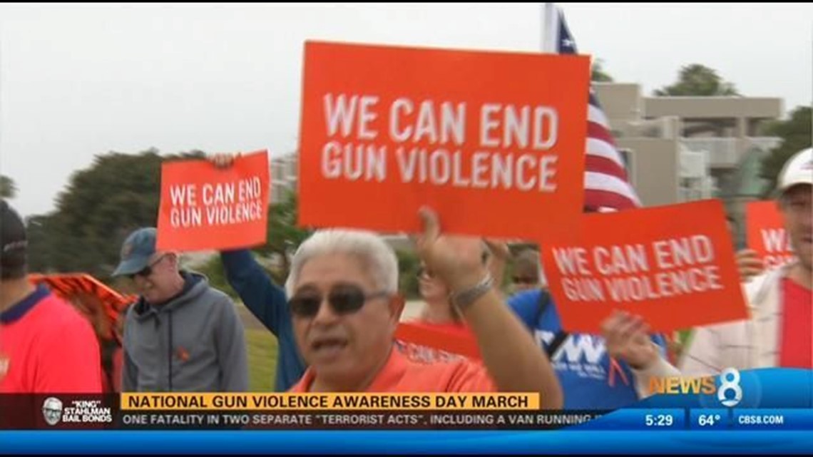 National Gun Violence Awareness Day March | cbs8.com