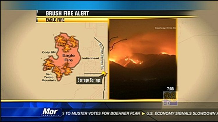 Eagle Fire 90 percent contained, full containment expected Saturday ...
