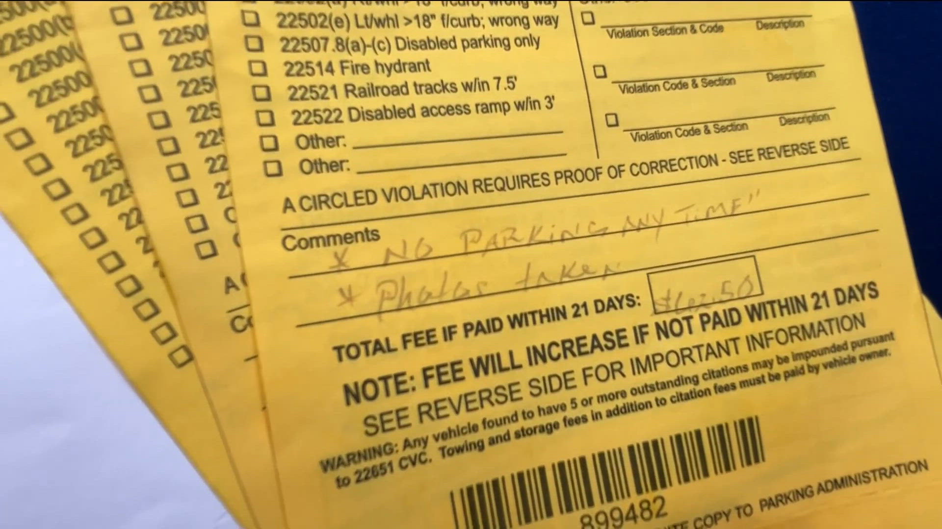 Lakeside man disputes parking tickets over sign confusion, can't ...