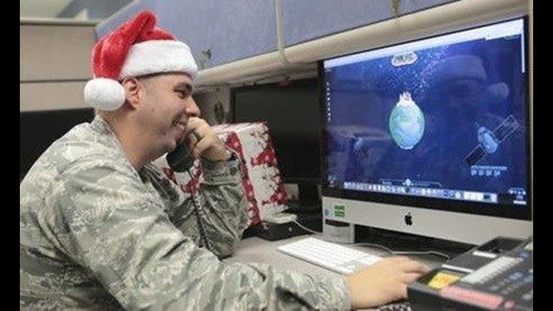 Military helping kids follow Santa's fabled flight | cbs8.com